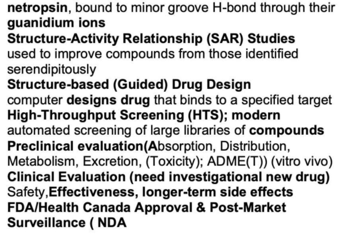 SAR Studies of Netropsin Binding & Drug Design (Guided) - Studocu