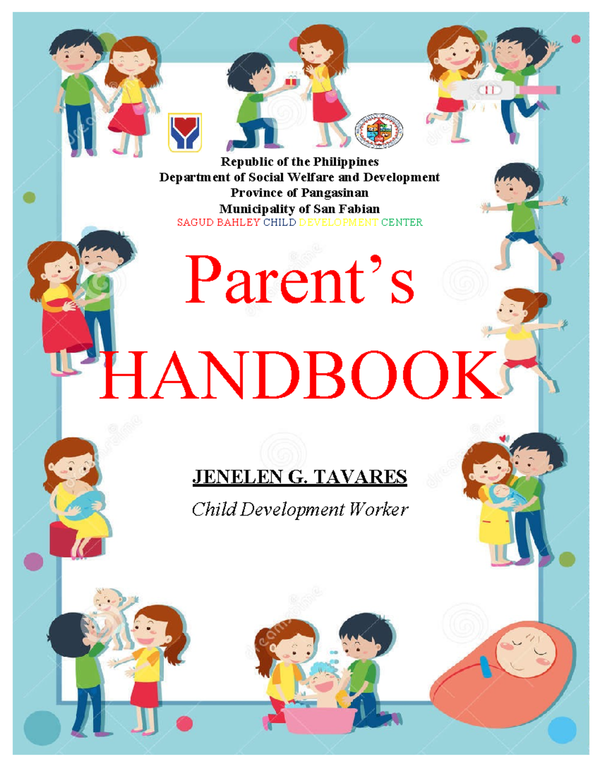 ECCD 101: Parent Handbook for Child Development Center - Studocu