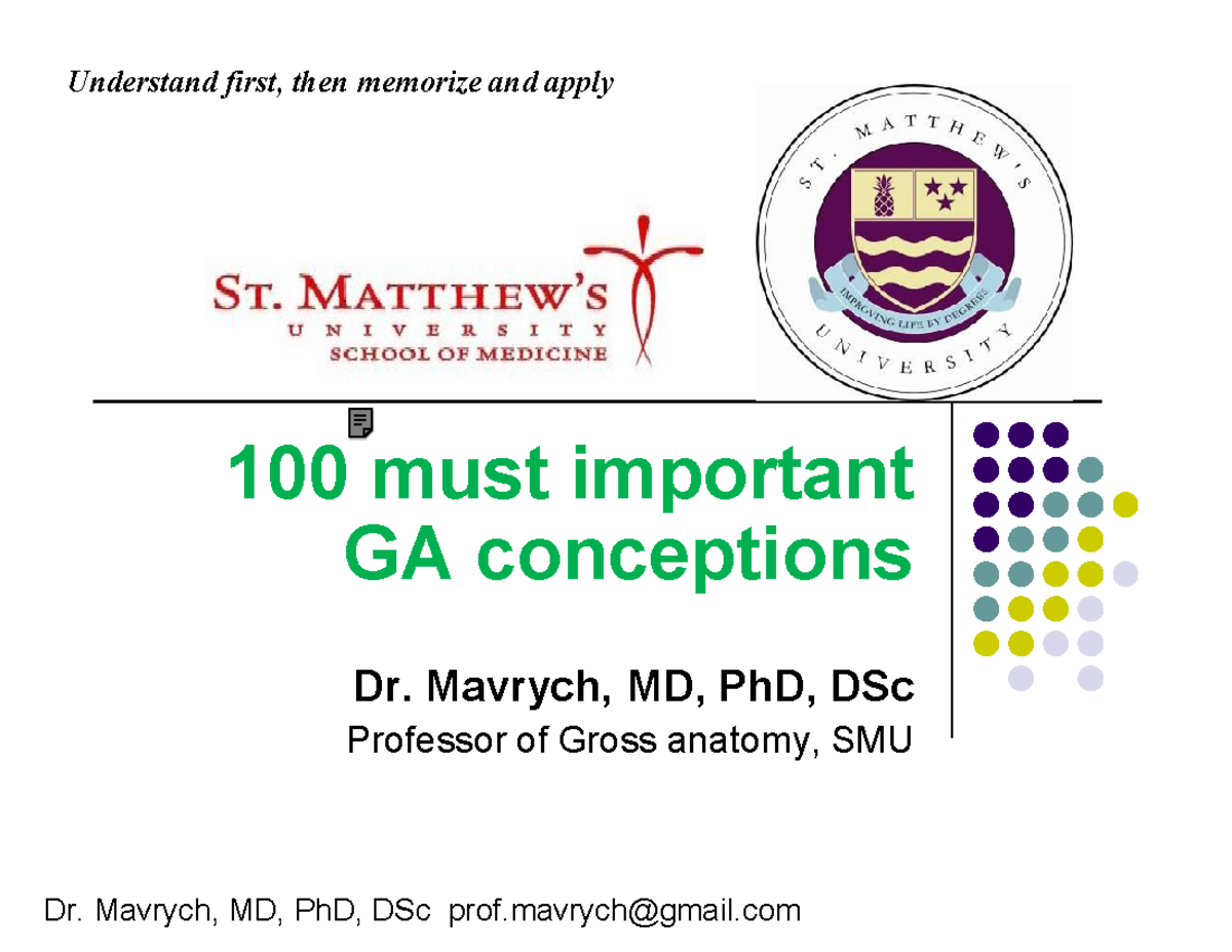 GA Final Exam Shelf Notes: Key Concepts & Important Details - Studocu