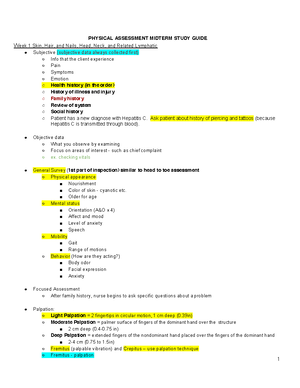 Amira Hill Health history - Module Report Simulation: HealthAssess 2 ...