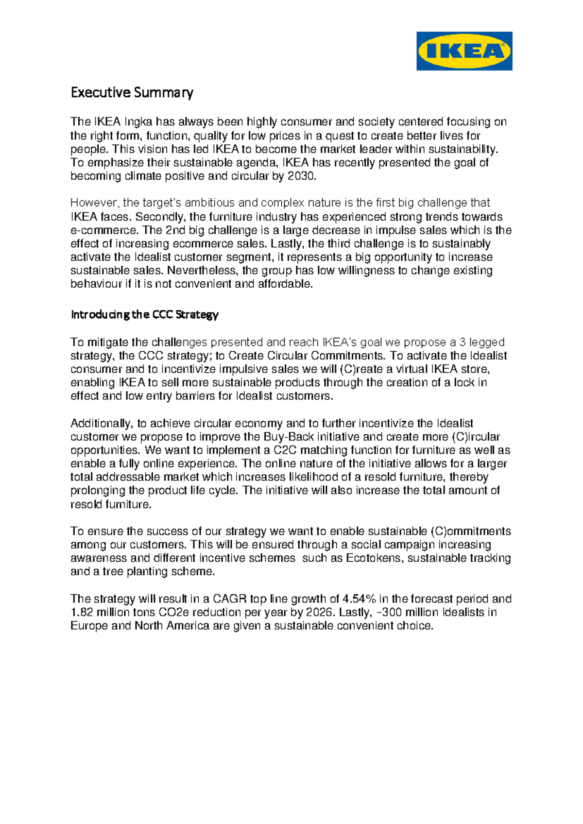 Global 2021 2nd - reference for business case - ####### Executive ...