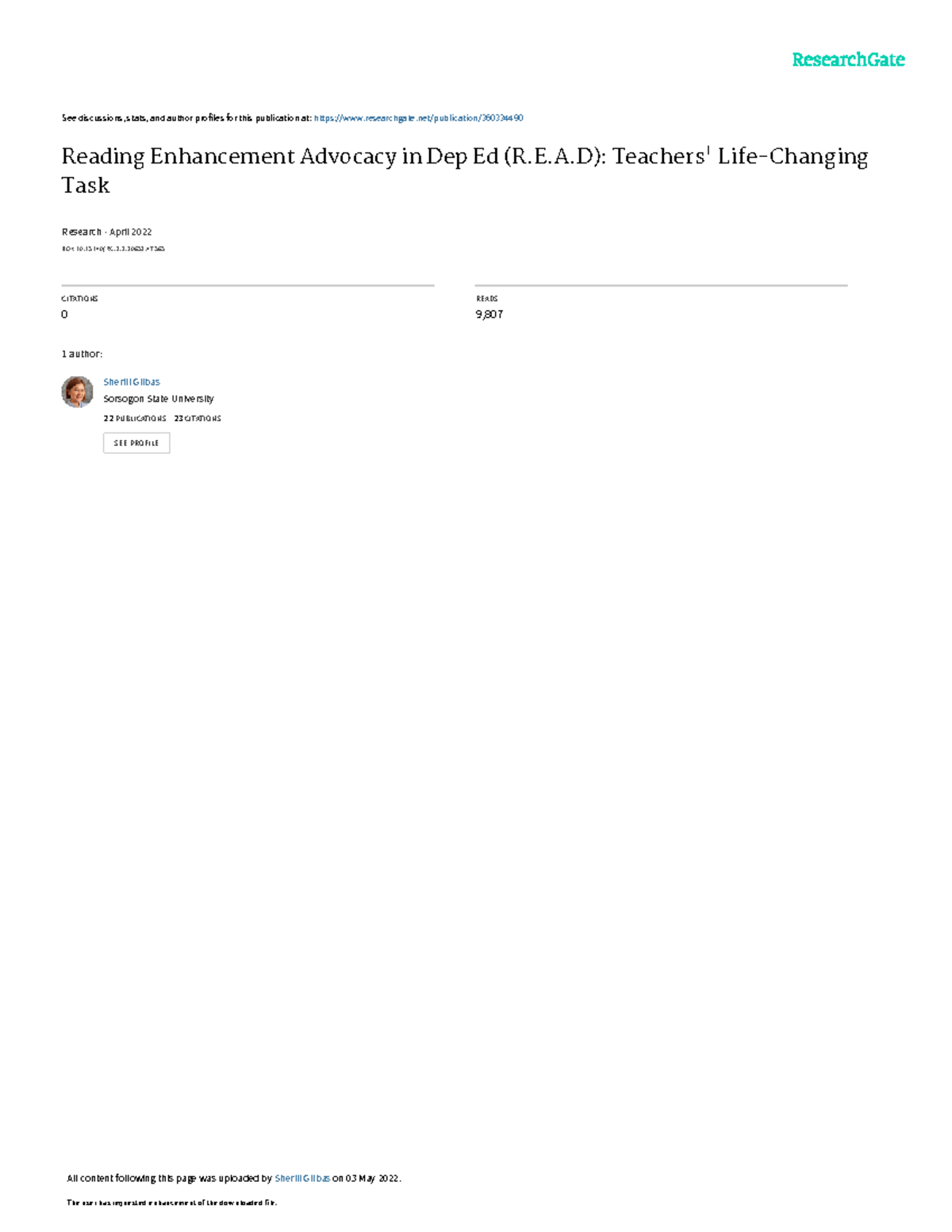 R.E.A.D. Task Research: Enhancing Reading Skills in DepEd Learners ...