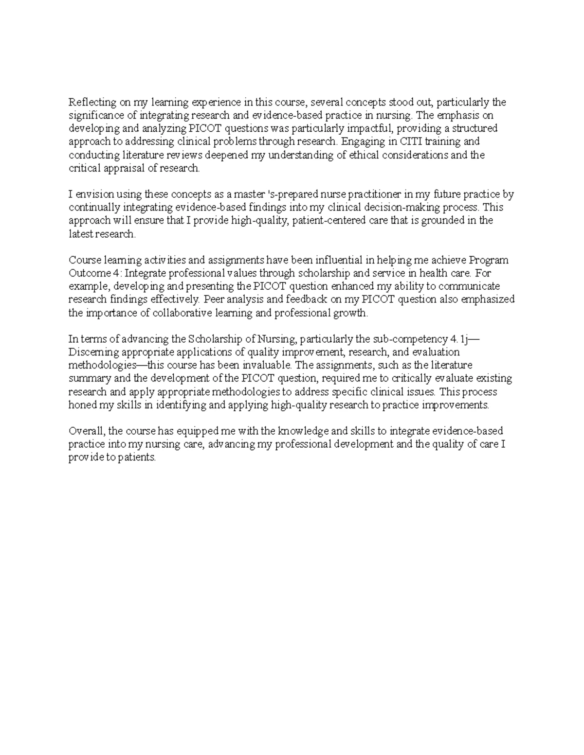 NR586 - Discussion on Population Health Competencies: Week 1 Insights ...