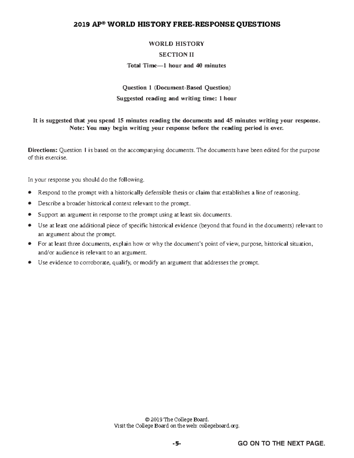 AP World History Exam 2019: Maritime Trade Transformation in the Indian ...