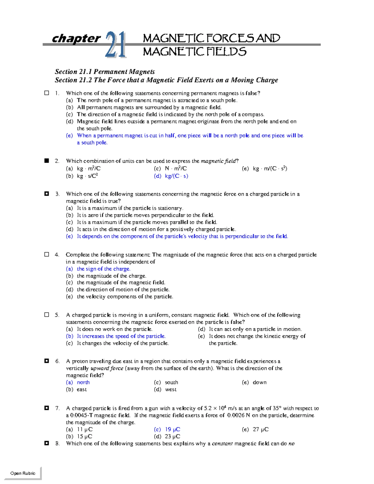 05. Electric Forces and Electric Fields - ELECTRIC FORCES AND ELECTRIC ...