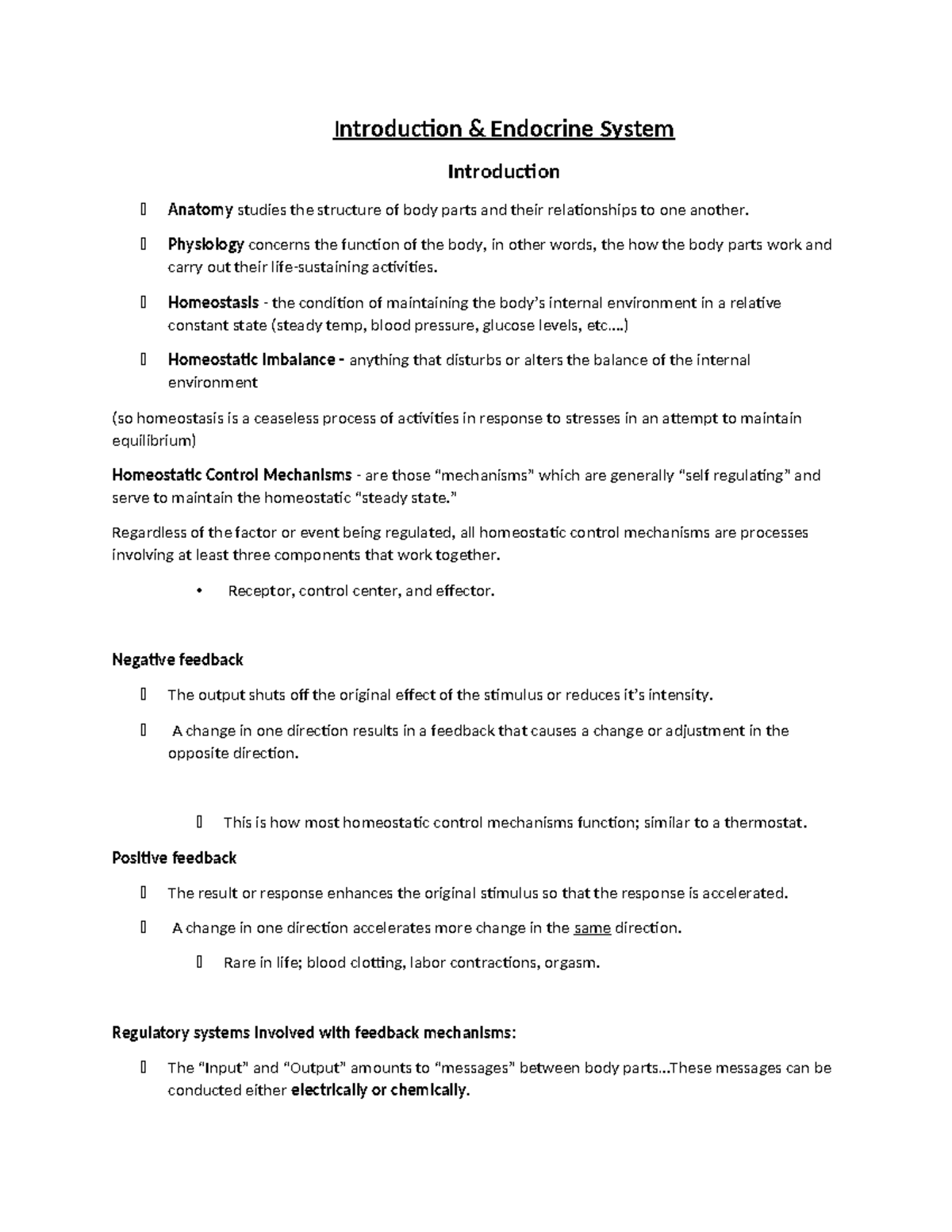 Endocrine System Overview and Hormonal Regulation - Biology 101 ...