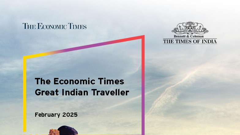 The Great Indian Traveller Report - Insights & Trends 2025 - Studocu