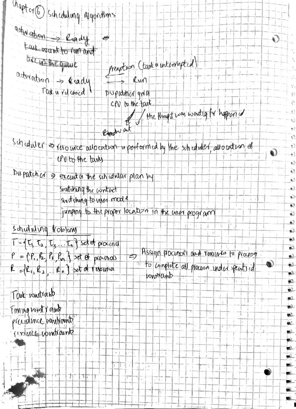 Chapter 6: Scheduling Algorithms in Real-Time Systems (RTS) - Studocu