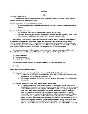 Homer, Iliad (Summary) - Summary of Homer, Iliad (based on Outline of ...