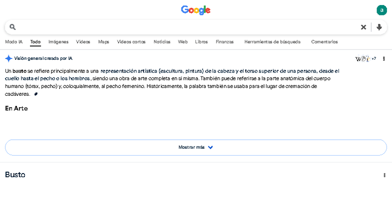 Busto: Definición y Representaciones Artísticas en el Arte - Studocu