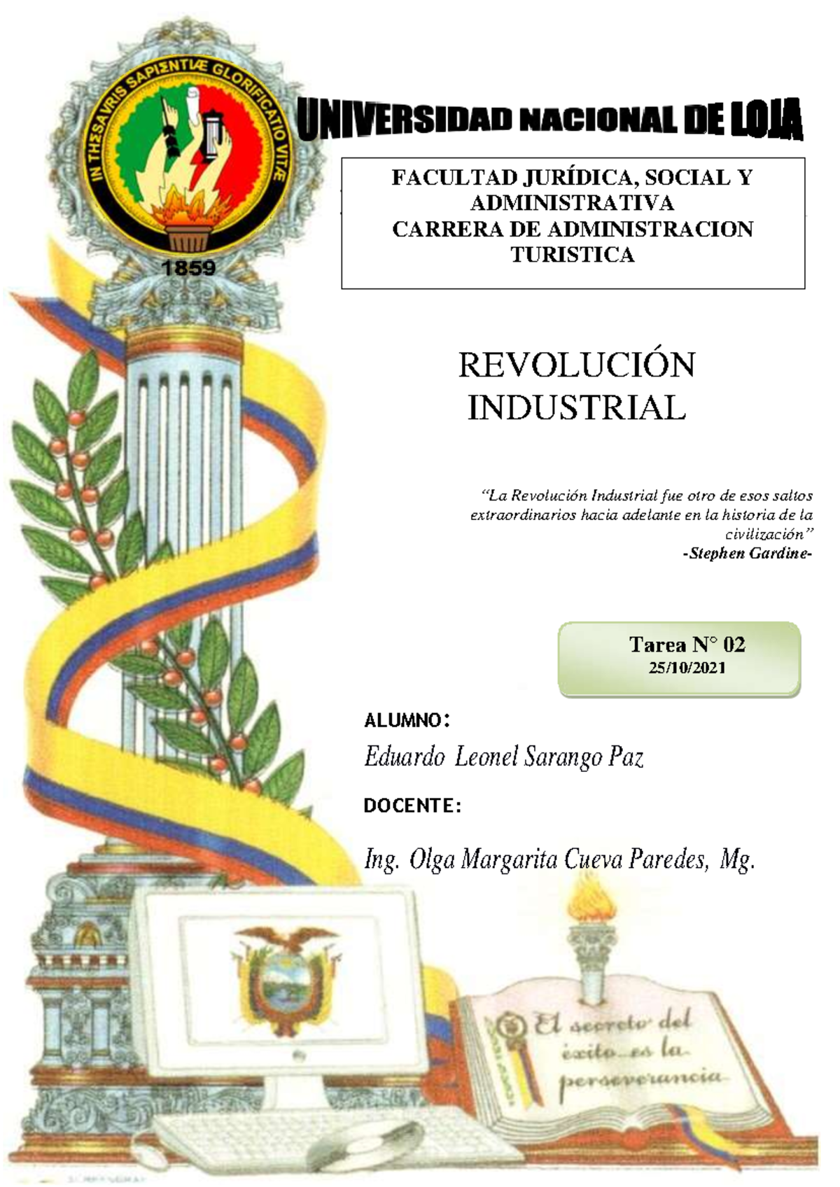 Organizador gráfico y línea de tiempo de la Revolución Industrial - Studocu
