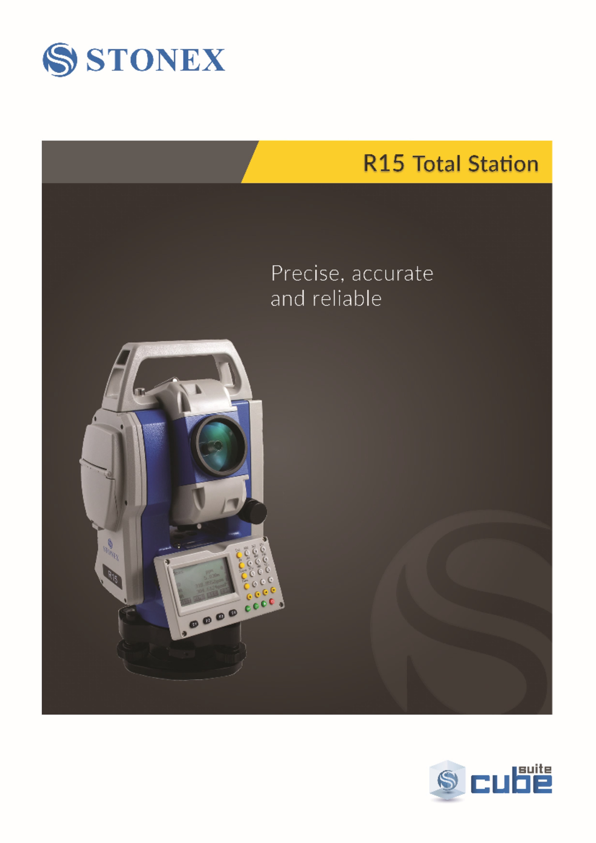 Ficha Tecnica Estacion Total Stonex R15 - S STONEX R15 Total Station ...