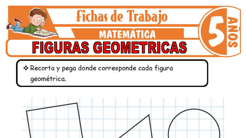 Figuras Geometricas 05 AÑOS - Matematica - Recorta y pega donde ...