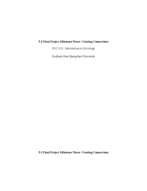 SOC 112 Module Four Worksheet Completed - SOC 112 Module Four Worksheet ...