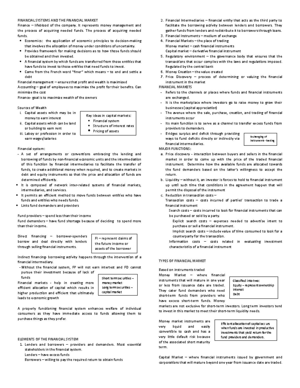 Finman - Chapter 1 Lecture - Accountancy - Studocu