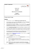 SCL1501 Practice materials - Unisa - Studocu