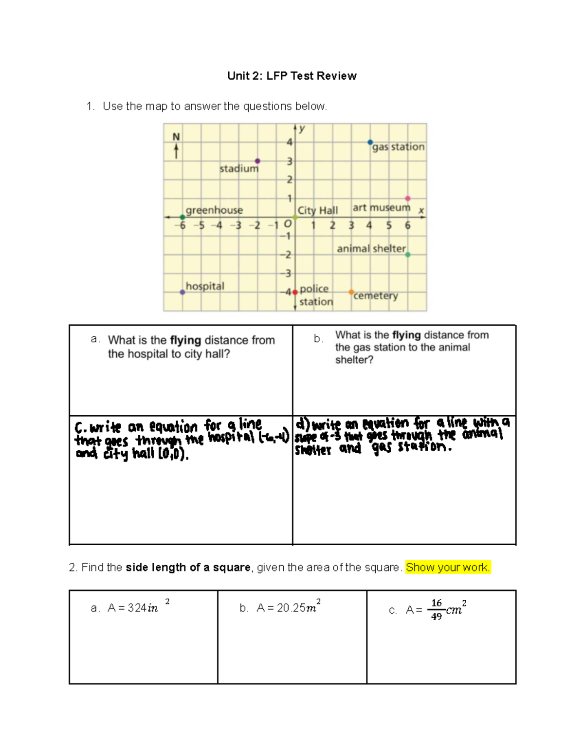 LFP Test Review: Unit 2 Practice Problems & Solutions Guide - Studocu