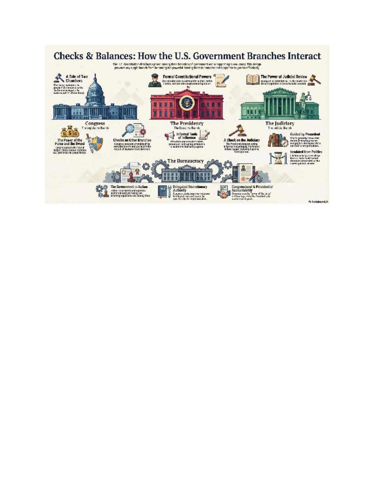 Checks and Balances in U.S. Government: Branch Interactions and Powers ...