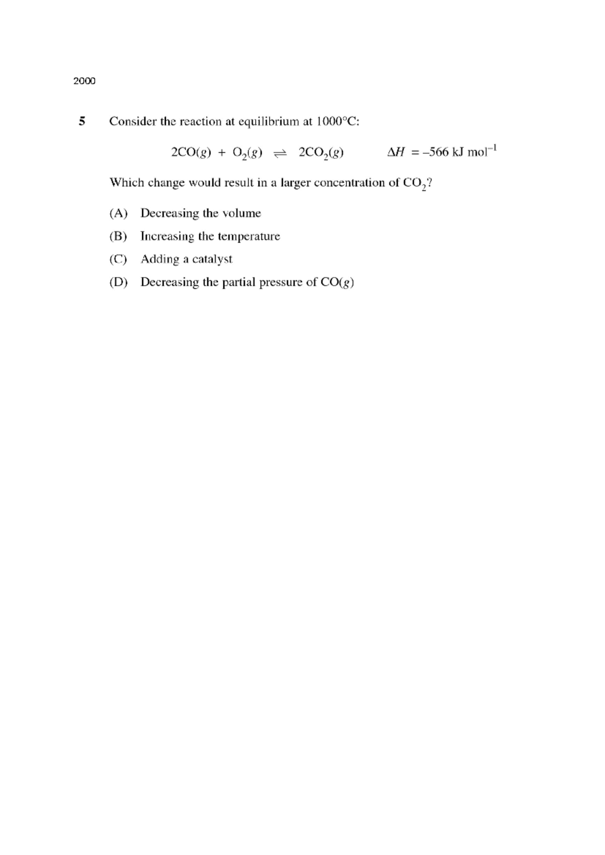 Past HSC Equilibrium Exam Questions and Solutions - Studocu