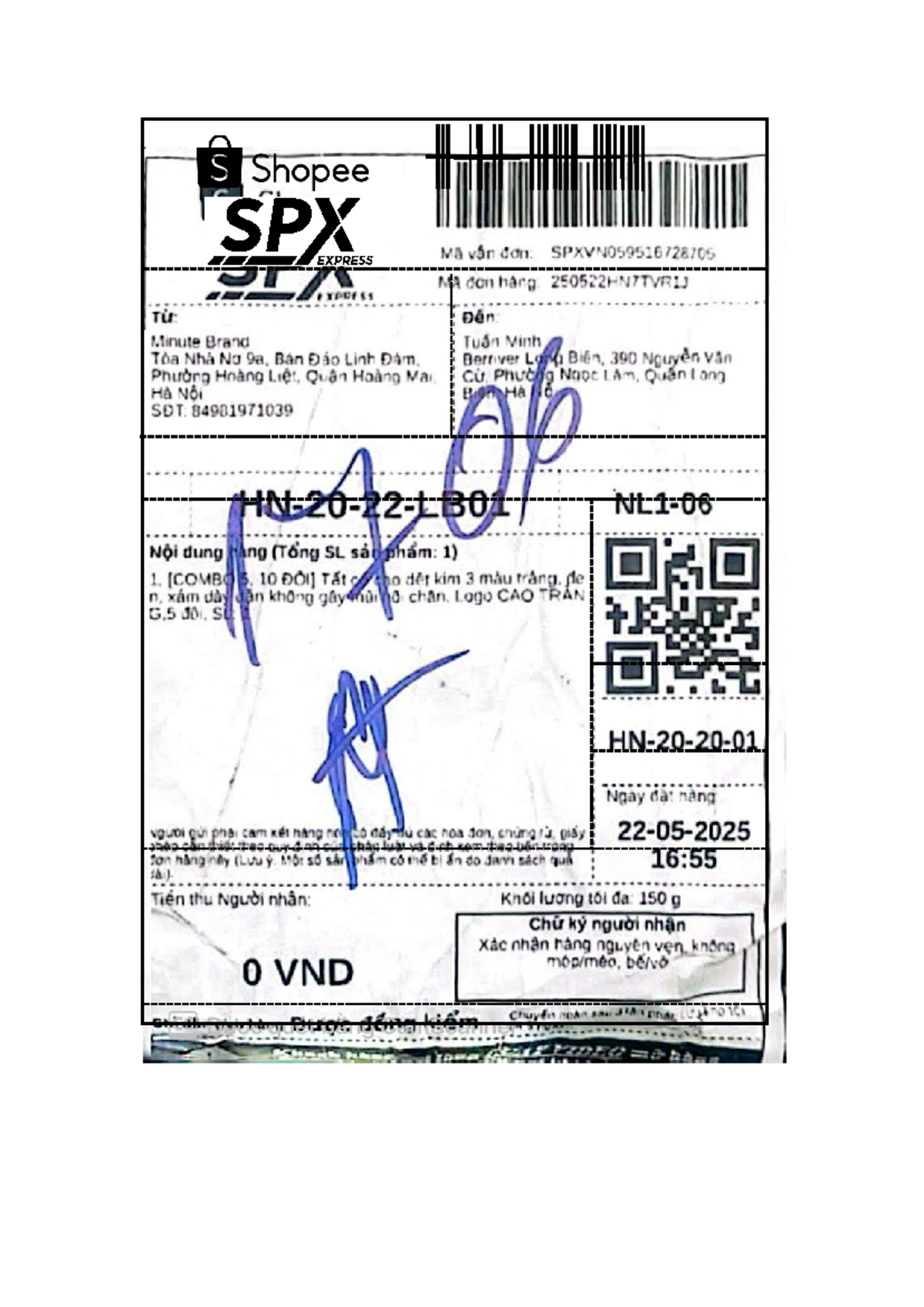 Shopee SPX EXPRESS Order Details: SPXVN059516728705 - Studocu