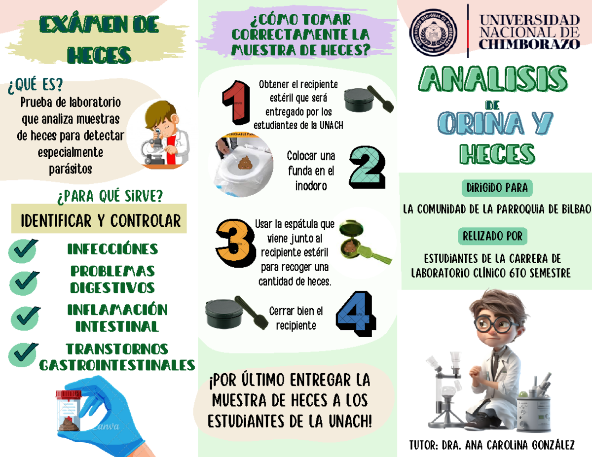 Triptico de EMO y Copro - ANALISISANALISIS TRANSTORNOS ...