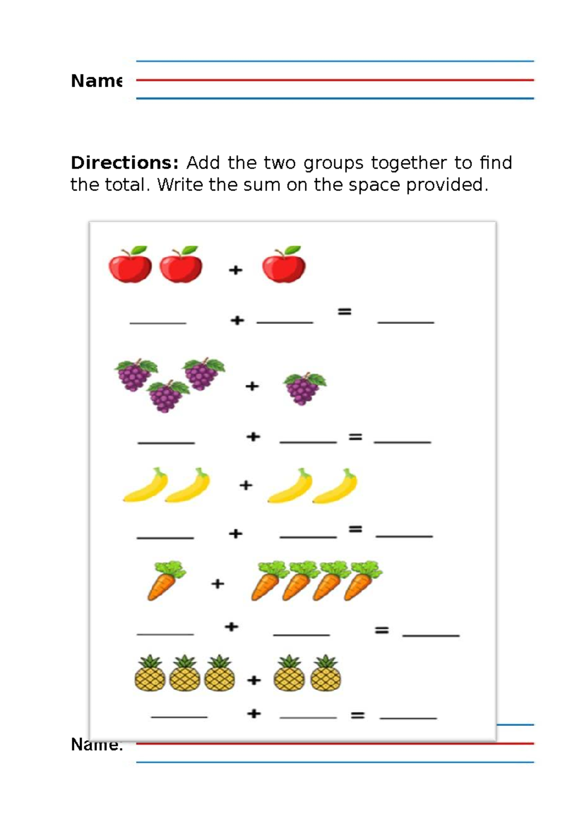 Evaluation Notes for Group Addition and Letter Identification - Studocu