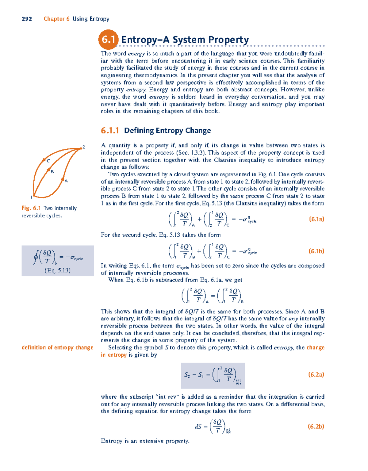 Chapter 6: Using Entropy in Thermodynamics - Studocu