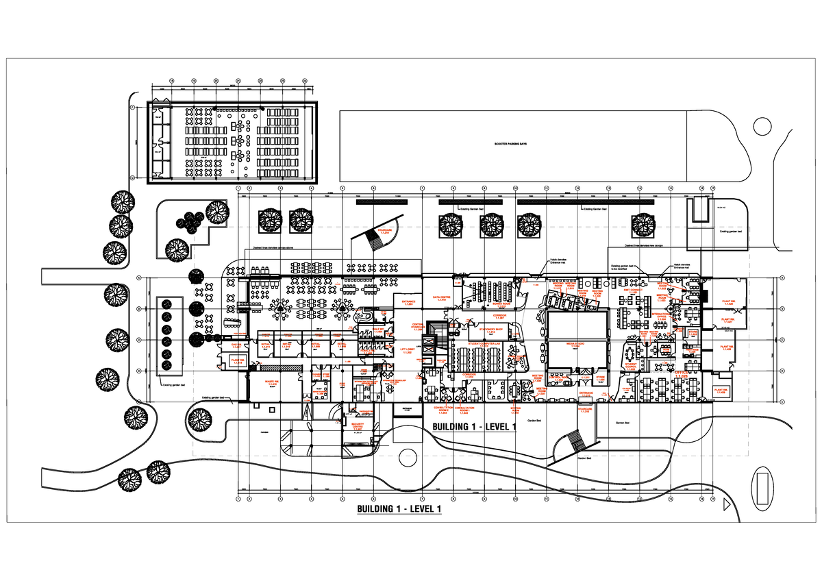 Building 1 Level Map - Beanland (18 19 20 21 22 23 24 F) - Studocu