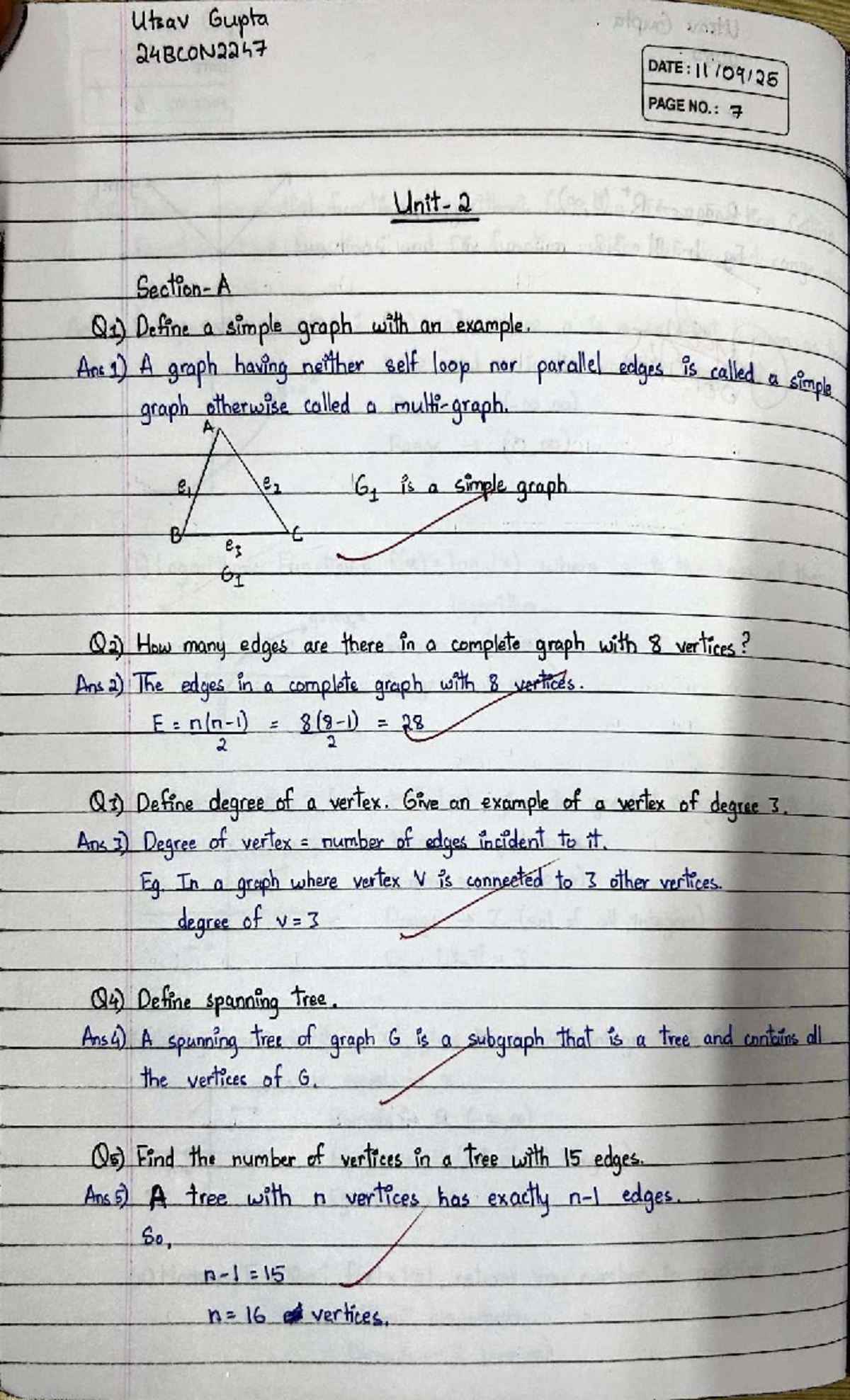 Discrete Mathematics Notes - 24BCON2247 Unit 2 Overview - Studocu