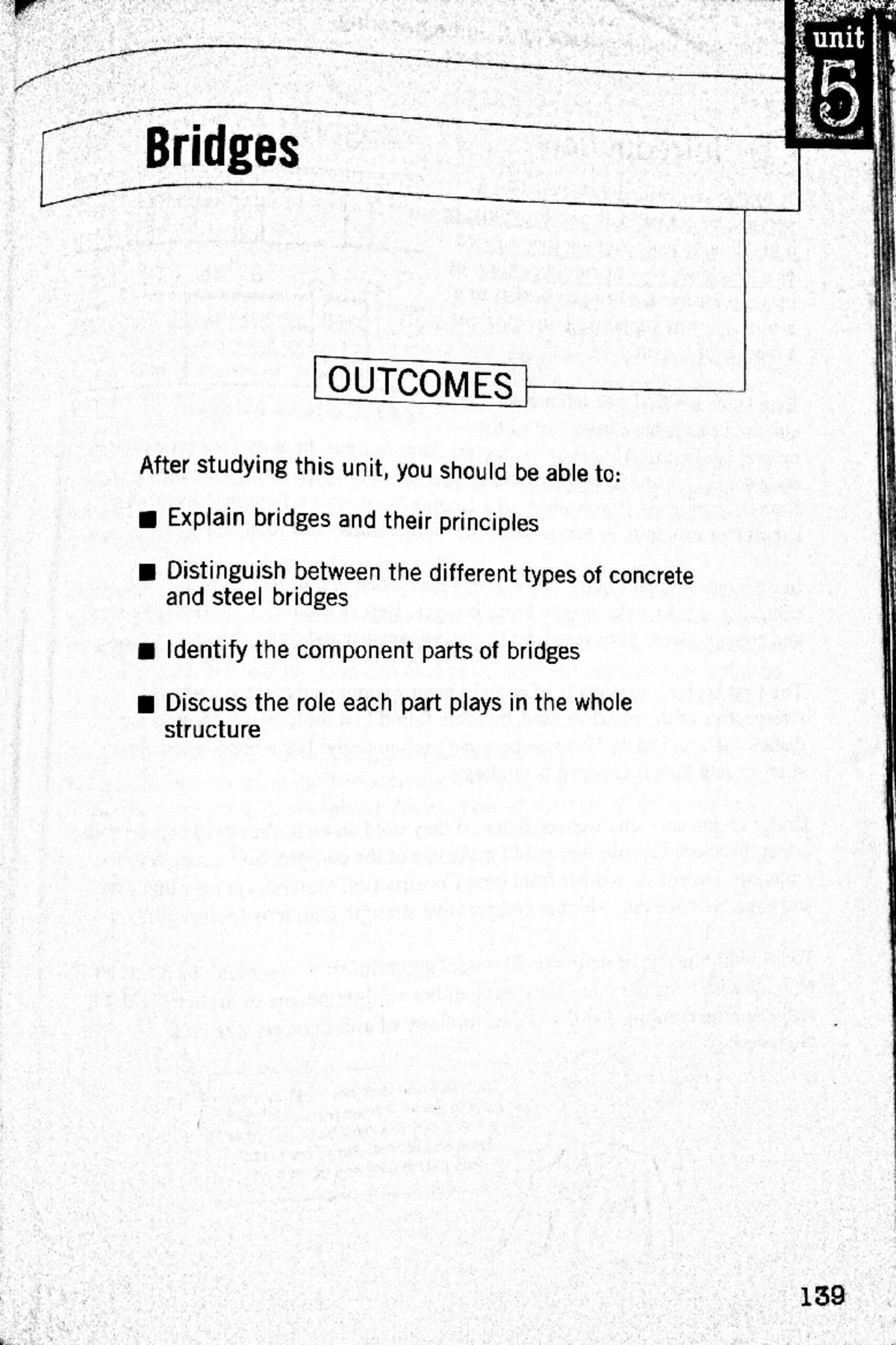 Final Exam Study Notes for Unit 5 - Bridges (CIVIL-310) - Studocu