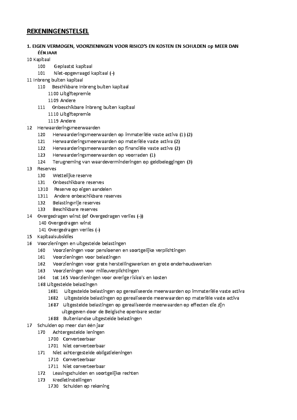 MAR FA3 AAD - Rekeningstelsel Boekhouden: Hoofdlijnen en Structuur ...