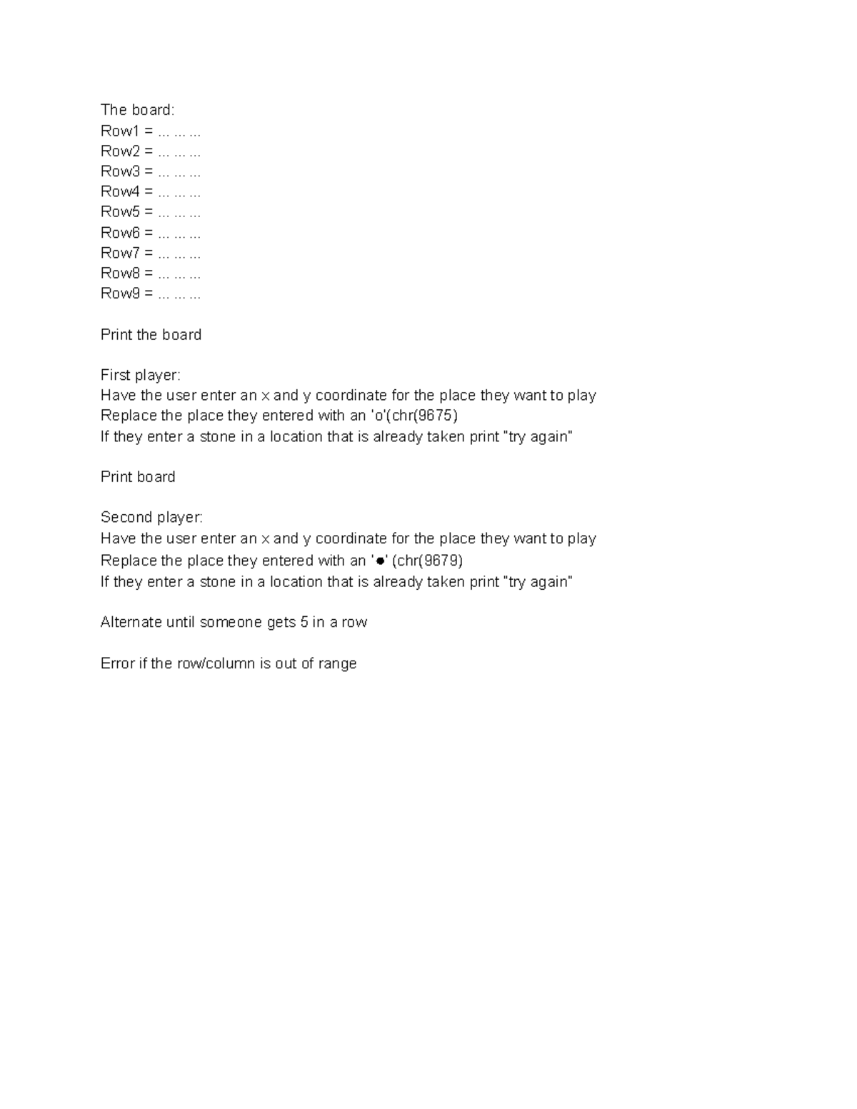 Go Game Move Planning Guide - Studocu