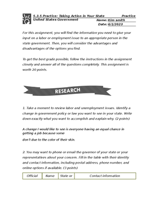 Sources of Law - answer key - Example: U. Postal Service Projection ...