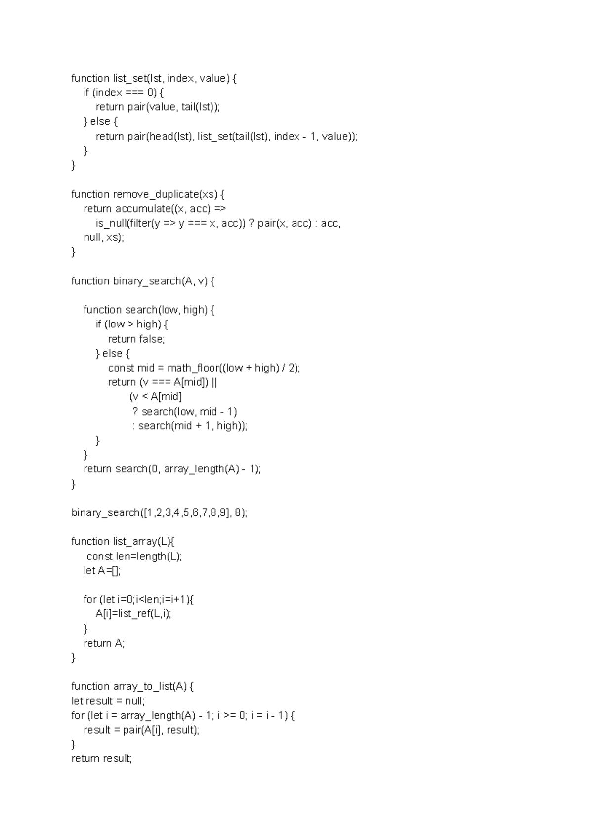 Cheatsheet - Commonly Used Functions for PA Course - Studocu