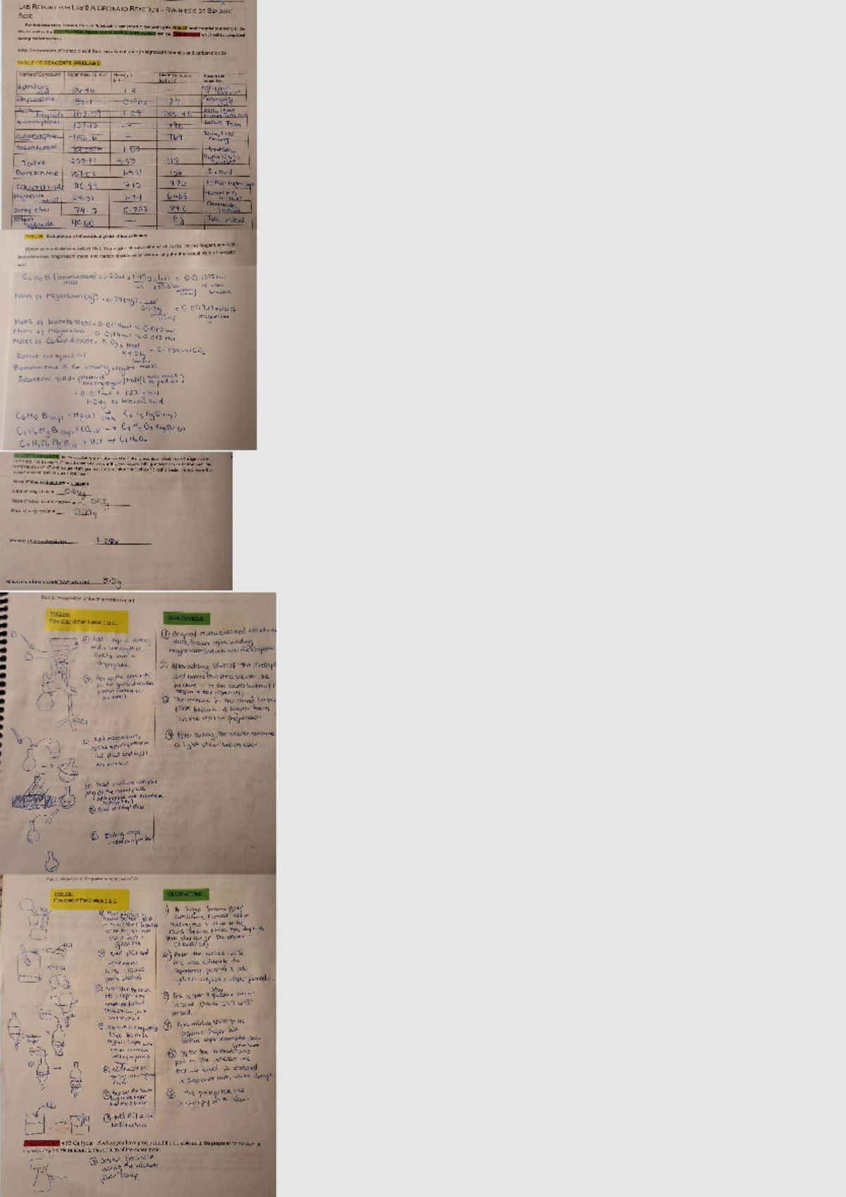 Lab Assignment 8: Synthesis of Benzoic Acid - CHEM 250 - Studocu