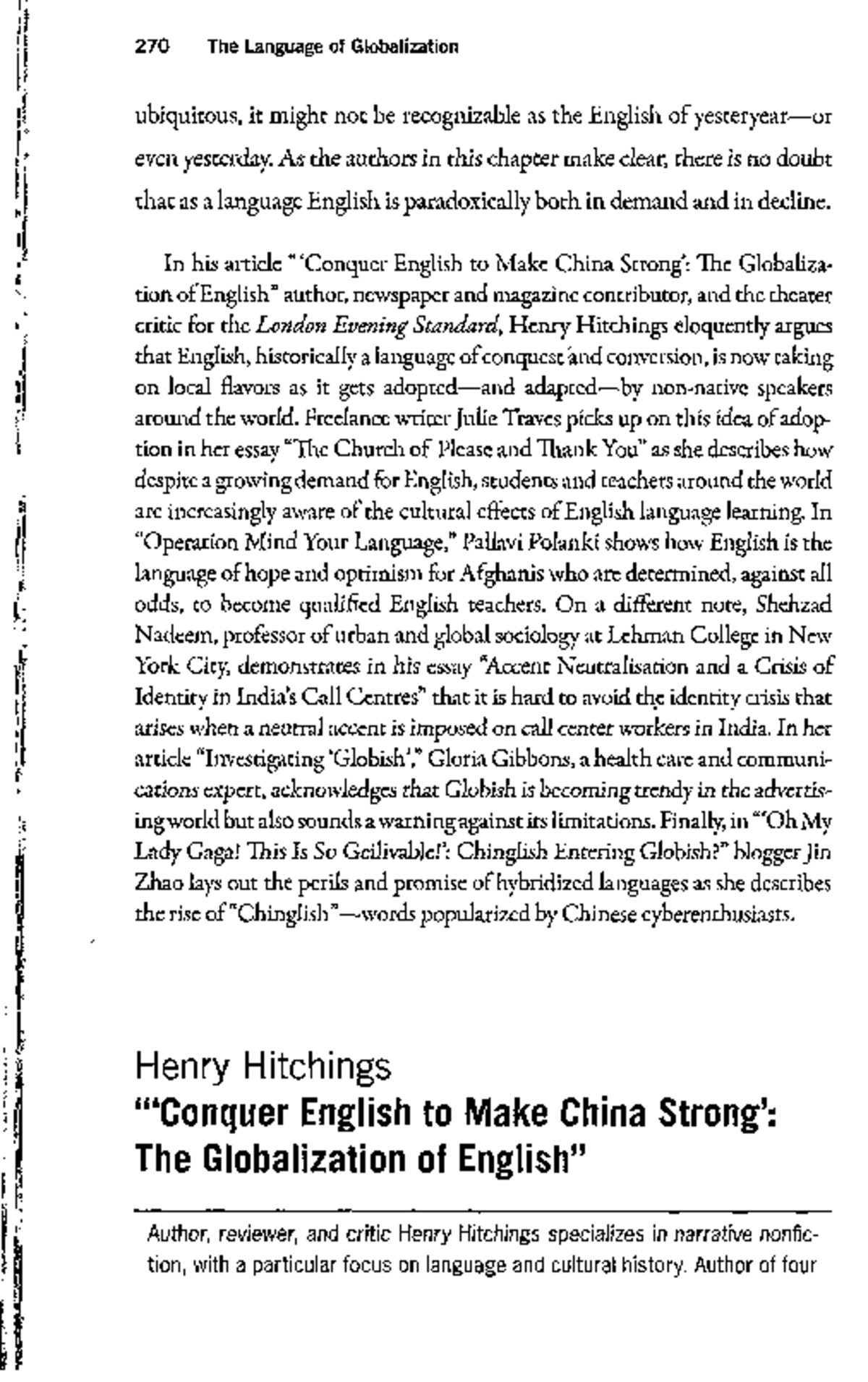 Conquer English to Make China Strong The Globalization of English ...