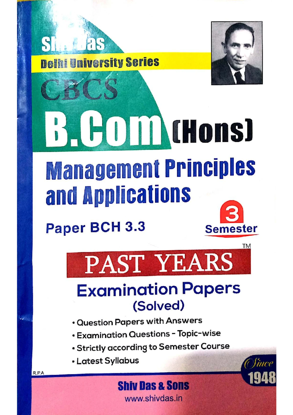 B Com Hons DSE 6.3 (a) Guidelines for Fundamentals of Investment ...