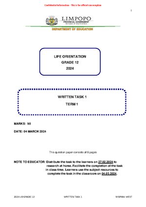 Grade 9 Job Shadowing Rubrics (1) BM - Student & Parent (Tutor ...