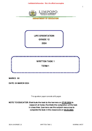 Final LO Source-Based Task Overview for Grade 12 - Term 1, 2025 - Studocu