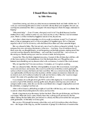 Hapenny by Alan Paton - Lecture - Ha’penny by Alan Patron Of the six ...