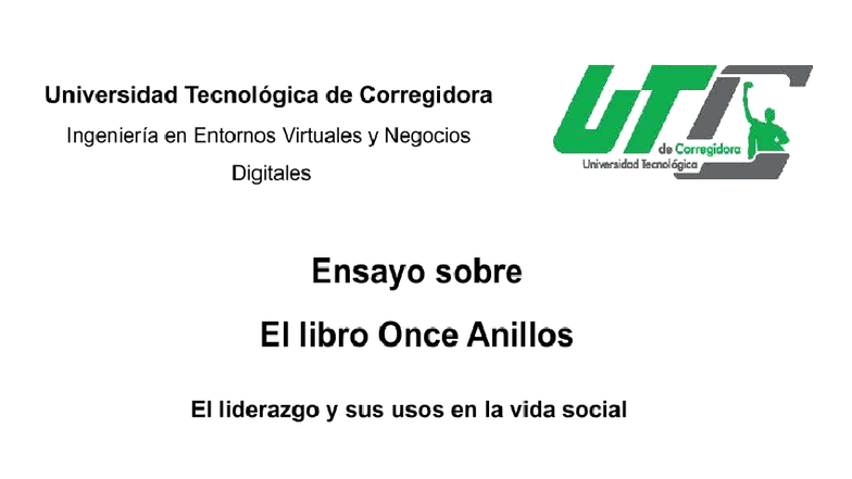 Ensayo sobre Liderazgo y Humildad en Equipos - Nancy Clarita Garduño ...