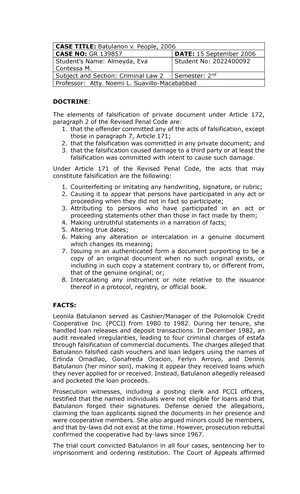 Westfall-v - case - SC: Immunity of ADB Officials Limited to Official Acts April 24, 2024 The ...