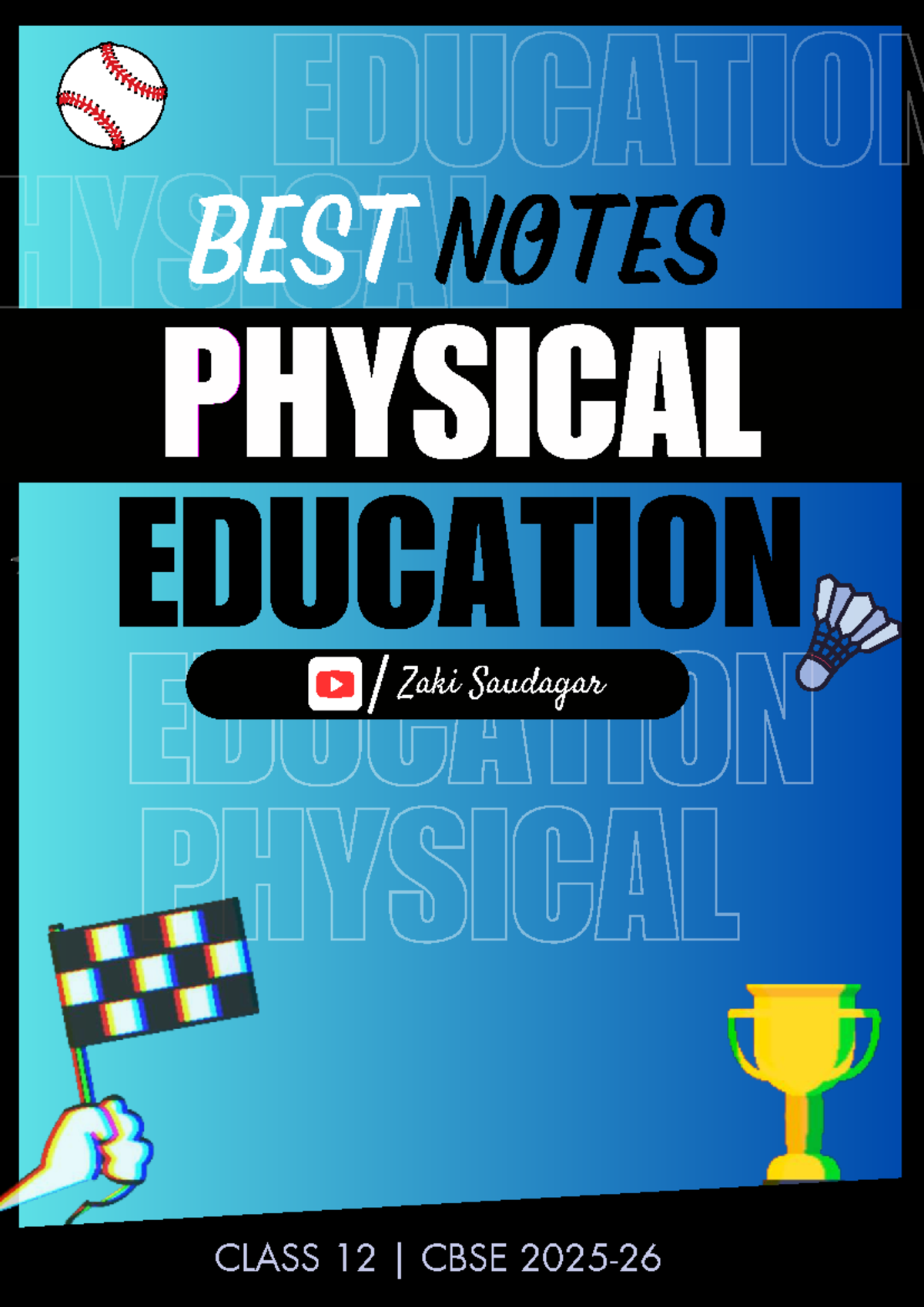 PHYSICAL EDUCATION CLASS 12 CBSE: Management of Sporting Events Notes ...