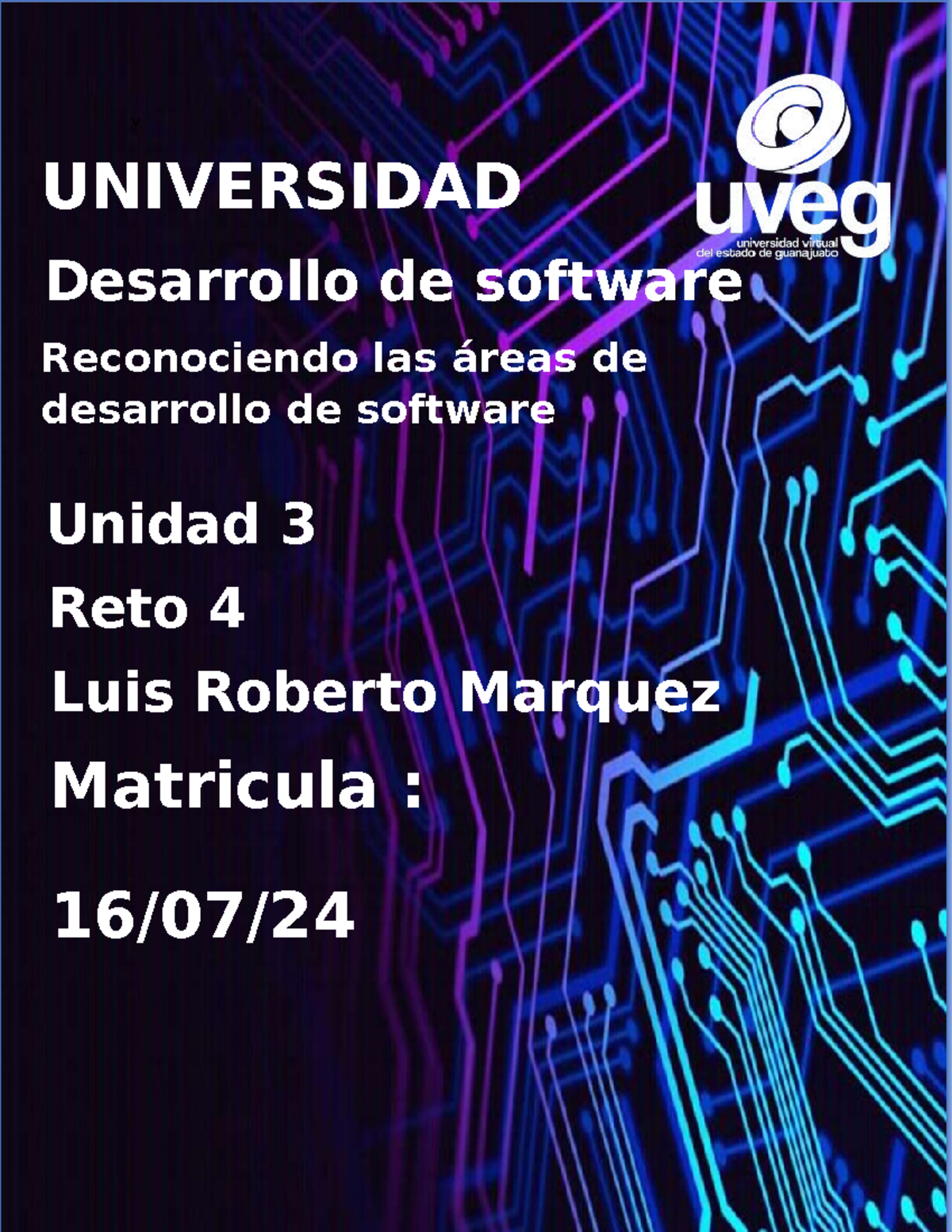 Marquez Luis R4 U3 - Introducción al Desarrollo Móvil de Software - Studocu