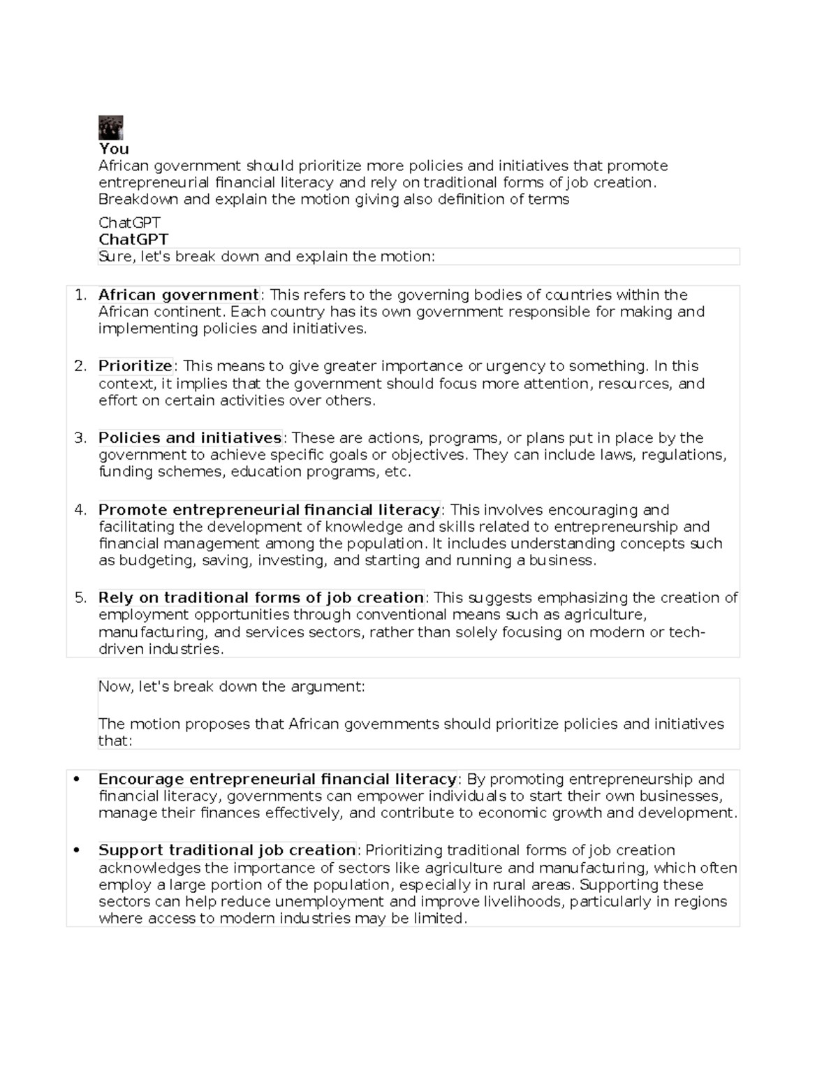 Debate Circle - Financial Literacy & Economic Growth Impact on Youth ...