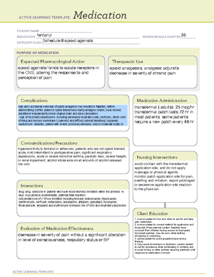 Medtemp timolol - ATI medication/system template - ACTIVE LEARNING ...