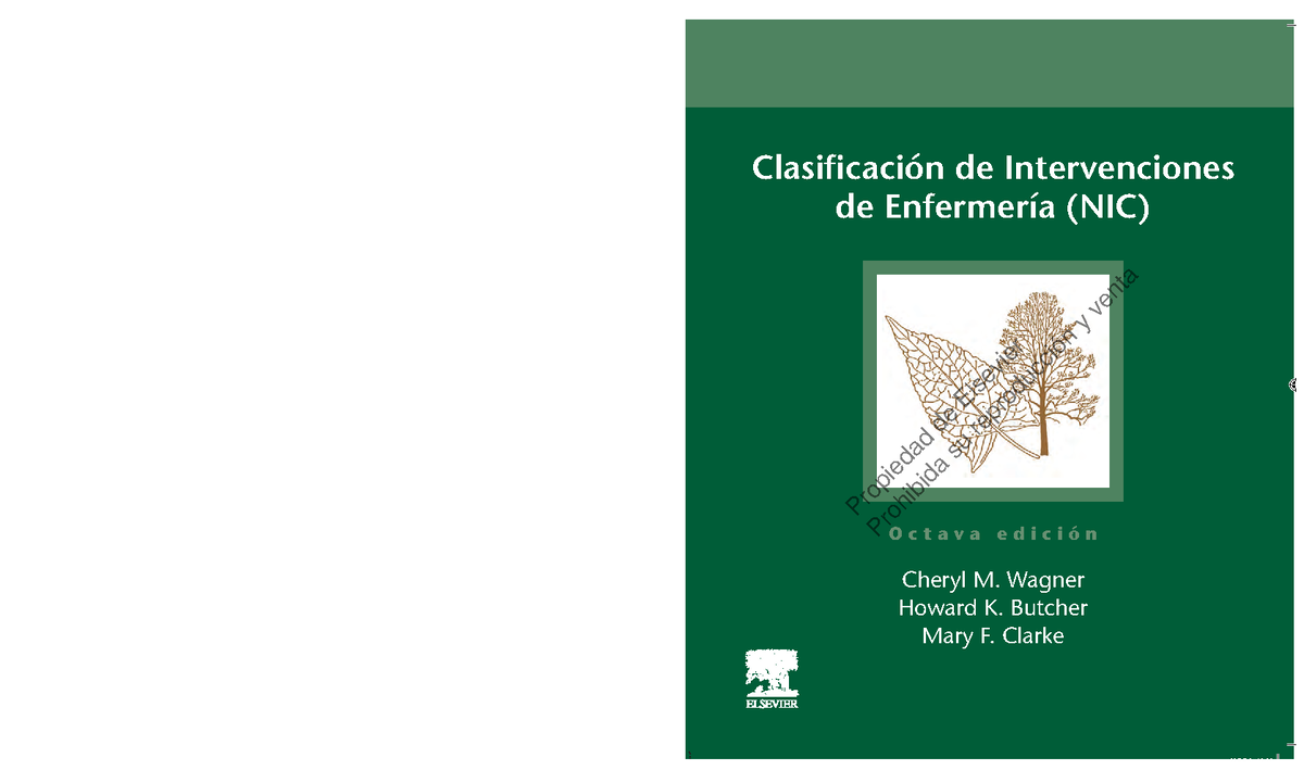 NIC 2024 - Clasificación de Intervenciones de Enfermería (8ª ed.) - Studocu