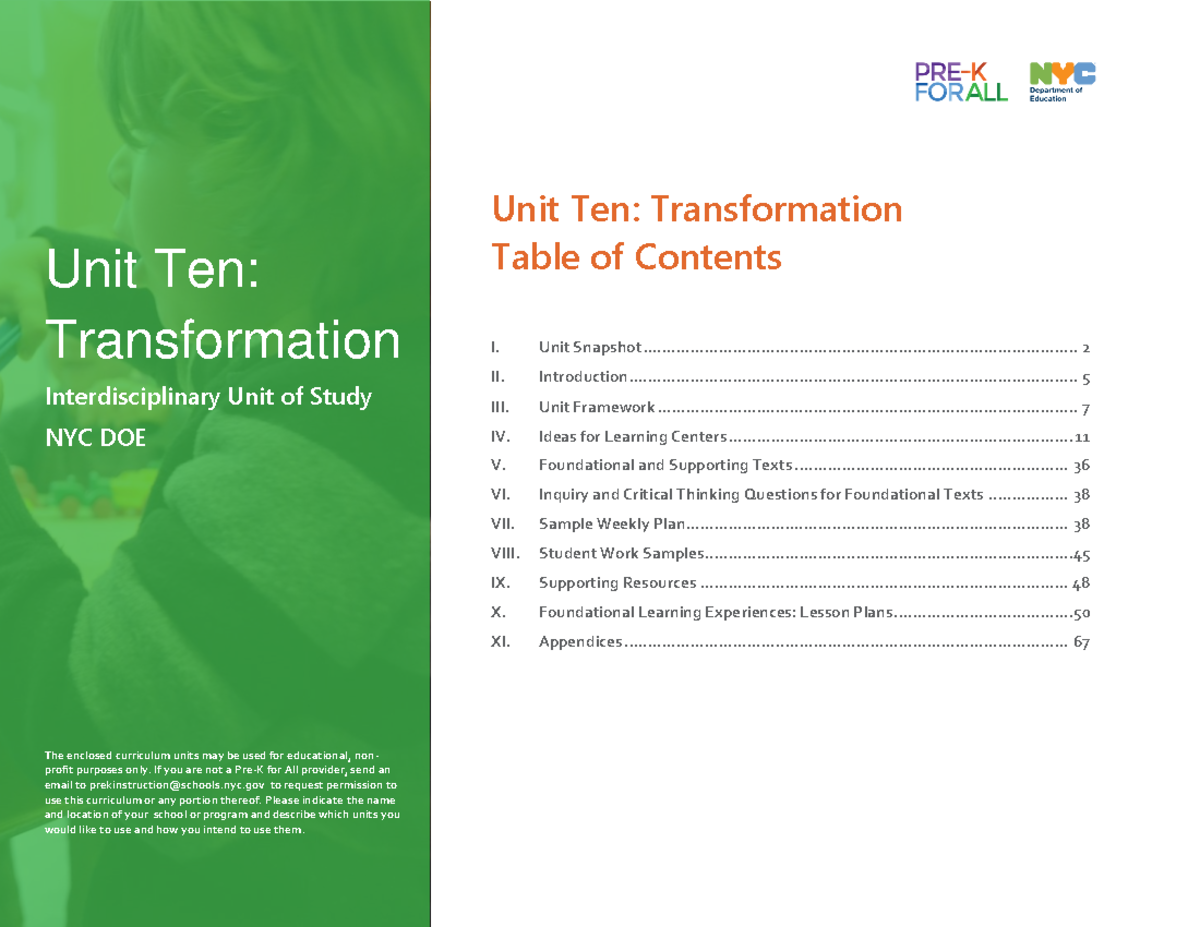 Unit-10-transformation - Unit Ten: Transformation Table of Contents ...