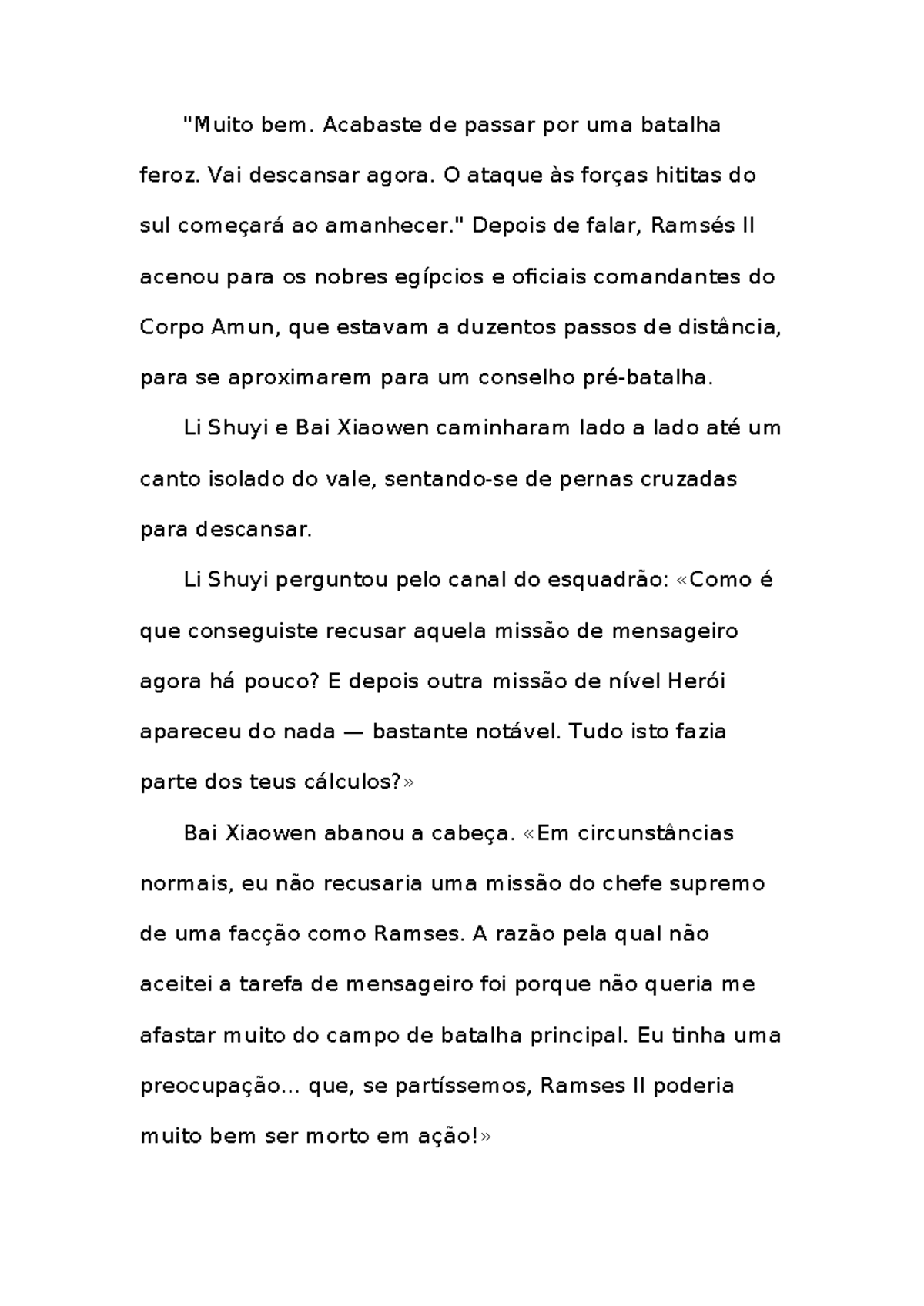 J M1M496n: Análise da Batalha e Estratégias de Ramsés II - Studocu