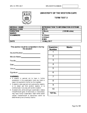 [Solved] The following can all be used to assess the performance - Information Systems 132 (IFS ...